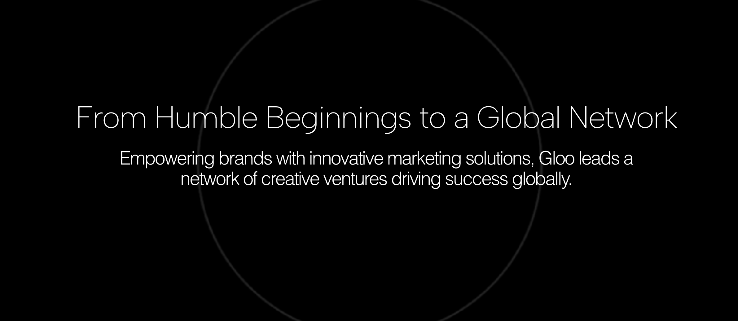 About Gloo | Digital Marketing Agency in Dubai, UAE